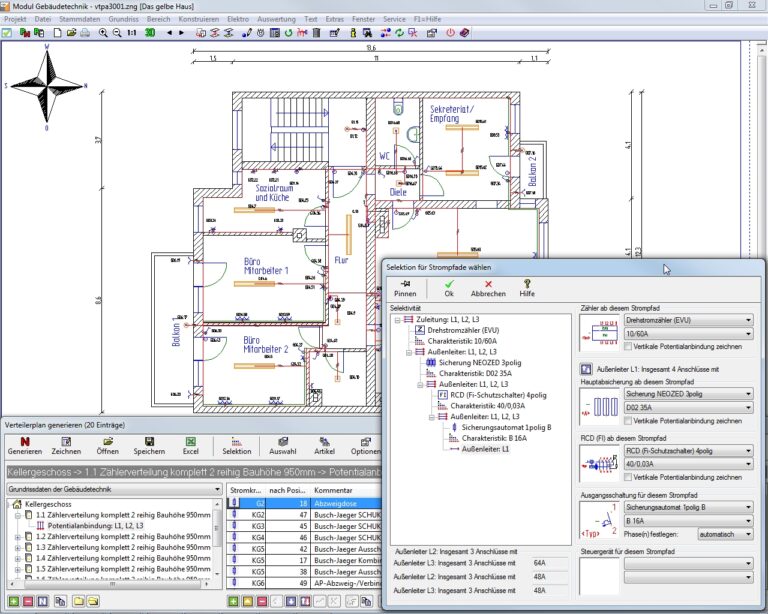 Treesoft Verteilerplan-Assistent