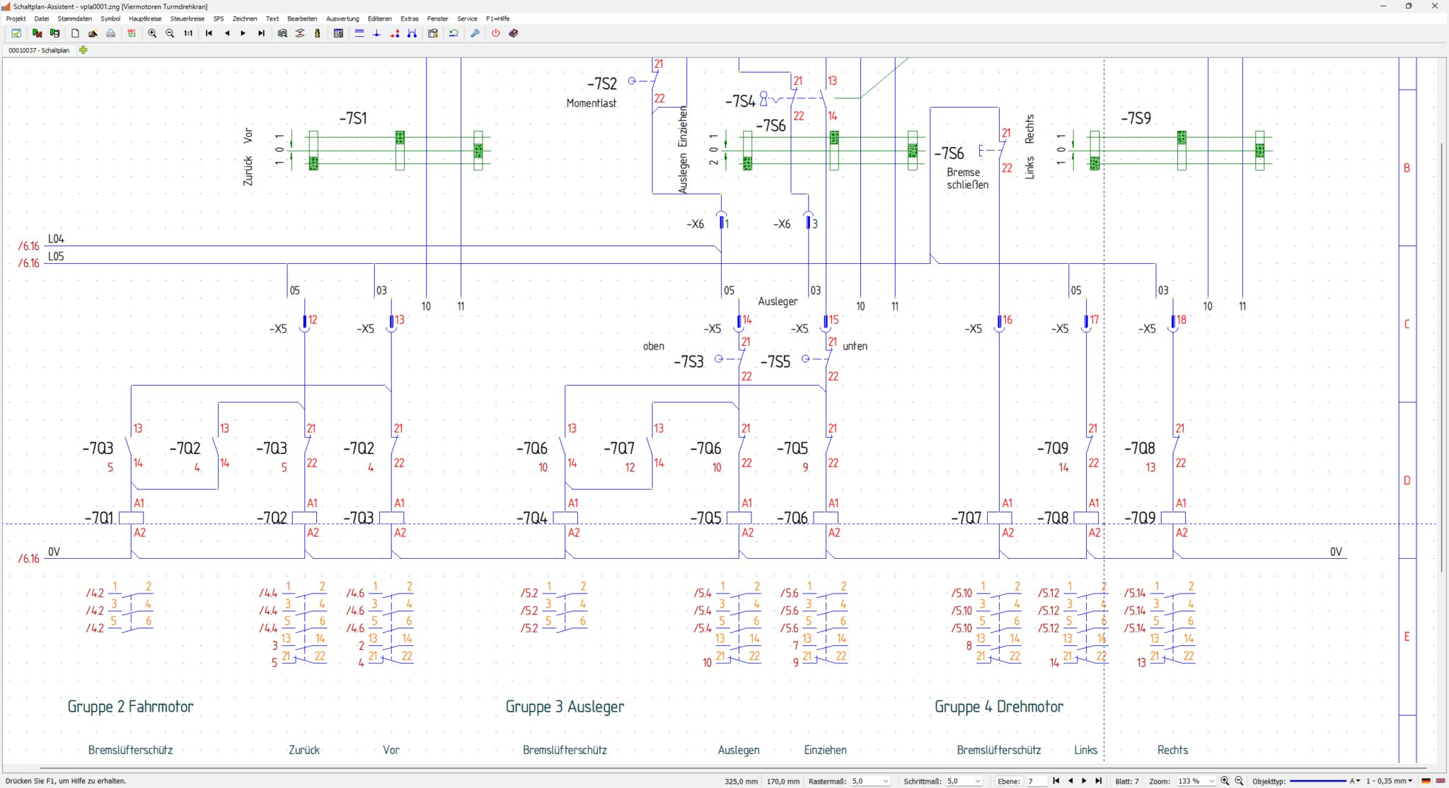 Treesoft CAD zur Schaltplanerstellung